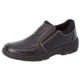 Rieker Herren Slipper mit weichem Schaftabschluss schwarz 40
