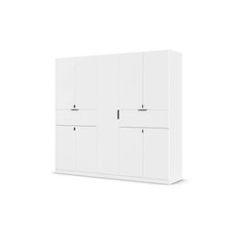 M&ouml;bel Kraft Dreht&uuml;renschrank Thurso wei&szlig; Ma&szlig;e (cm): B: 226 H: 210 &raquo; M&ouml;bel Kraft