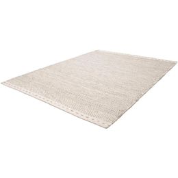 Obsession Wollteppich &raquo;My Jaipur 333&laquo; rechteckig 14 mm H&ouml;he Handweb Teppich, reine Wolle, handgewebt beige Wolle B : 120cm 1 Stk., 14mm, L: 170cm
