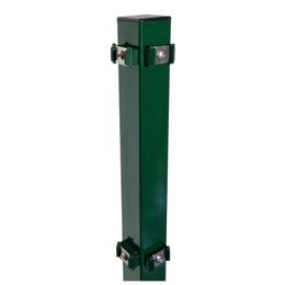 Fa-Bausysteme Eckzaunpfosten Moosgr&uuml;n Klemmpl&auml;ttchen H&ouml;he: 1230 mm
