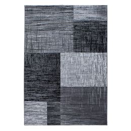 Ayyildiz Webteppich Plus Schwarz ca. 140x200cm