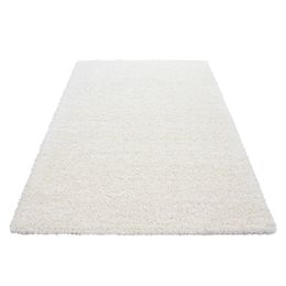 Ayyildiz Hochflorteppich Life Cream Creme ca. 160x230cm