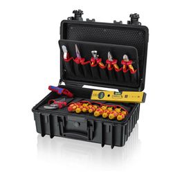 Knipex 00 21 34 HL S2 Werkzeugkoffer &bdquo;Robust23 Start" Elektro 24-teilig )