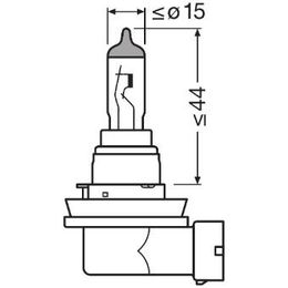 Osram Gl&uuml;hlampe, Hauptscheinwerfer 64212cbn2hb