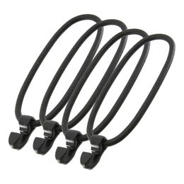 TASMANIAN TIGER Tyny Tools Silicone Band Befestigungsschlaufe schwarz, Gr&ouml;&szlig;e M - 5 Stk.