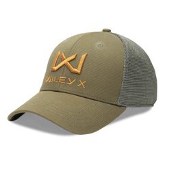 Trucker Cap WX Logo oliv/beige