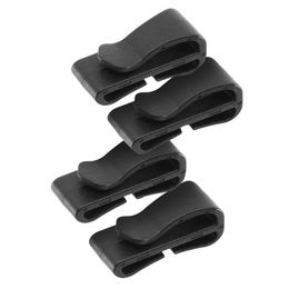 TASMANIAN TIGER Tyny Tools Quick Slip Keeper Gurtband-Clip 4 Stk. schwarz, Gr&ouml;&szlig;e 25
