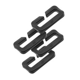 TASMANIAN TIGER Tyny Tools Smoothy Open Loop Gurtbandschlaufe 4 Stk. schwarz, Gr&ouml;&szlig;e 20