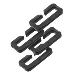 TASMANIAN TIGER Tyny Tools Smoothy Open Loop Gurtbandschlaufe 4 Stk. schwarz, Gr&ouml;&szlig;e 25