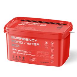 Emergency Food/Water Box Notration