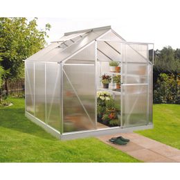 Gew&auml;chshaus Vitavia "EOS 4400", silber (silberfarben), B:198cm T:229cm, Gew&auml;chsh&auml;user