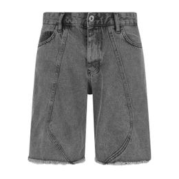 Shorts 2Y Premium "2Y Premium 2Y Jeans Shorts", Herren, Gr. 30, Normalgr&ouml;&szlig;en, grau, 97% Baumwolle, 3% Elasthan, unifarben, loose fit, Hosen Shorts