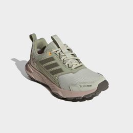 Trailrunningschuh adidas terrex "TRACEFINDER 2 CLIMAPROOF", Damen, Gr. 38,5, tent gr&uuml;n, olive strata, lucid tangerine, Synthetik, Textil, Schuhe, w&auml;rmend