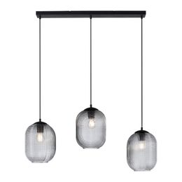 Pendelleuchte Paul Neuhaus "SHITAKE", grau (rauchgrau), Leuchten, 3, 1 Stk., Pendelleuchte, L:86cm T:19cm