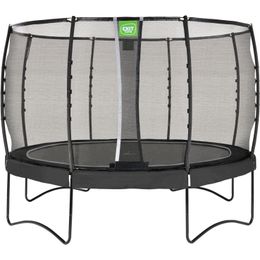 Gartentrampolin EXIT "Allure Premium", schwarz, Trampoline, Kinder, &Oslash; 366cm, mit Sicherheitsnetz