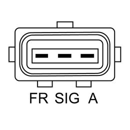 Bosch Generator 0986049670 f&uuml;r Ford Volvo