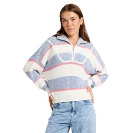 Troyer Roxy "Carver", Damen, Gr. M, coconut milk, Obermaterial: 100% Baumwolle., Pullover Troyer