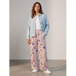Sublevel Hose in Beige/ Blau - 47% | Gr&ouml;&szlig;e L | Damenhosen