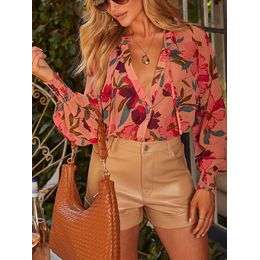 Milan Kiss Bluse in Rosa - 68% | Gr&ouml;&szlig;e S | Damen-blusen