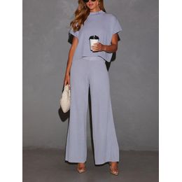 LA Angels 2tlg. Outfit in Hellblau - 66% | Gr&ouml;&szlig;e S | Damen-blusen
