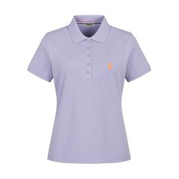 U.S. Polo Assn. Poloshirt in Lila - 39% | Gr&ouml;&szlig;e XL | Damen-tops