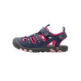 Kangaroos Halbsandalen "K-Trek" in Dunkelblau/ Pink - 73% | Gr&ouml;&szlig;e 40 | Kindersandalen