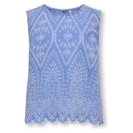 KIDS Only Top "Tulum" in Blau - 30% | Gr&ouml;&szlig;e 128 | Kinder-oberteile