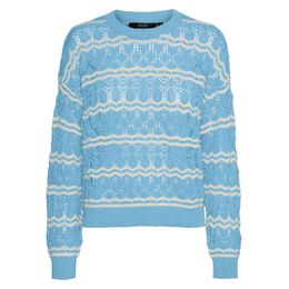 V&eacute;ro Moda Vero Moda Pullover in Hellblau - 60% | Gr&ouml;&szlig;e L | Damen-pullover-cardigans