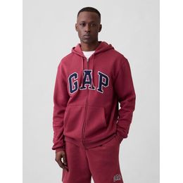 GAP Sweatjacke in Bordeaux - 62% | Gr&ouml;&szlig;e XXL | Herren-sweatshirts-jacken