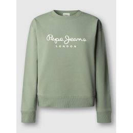 Pepe Jeans Sweatshirt "Maty" in Gr&uuml;n - 40% | Gr&ouml;&szlig;e L | Damen-sweatshirts-jacken