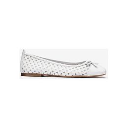Unisa Leder-Ballerinas in Wei&szlig; - 65% | Gr&ouml;&szlig;e 37 | Damen-ballerinas