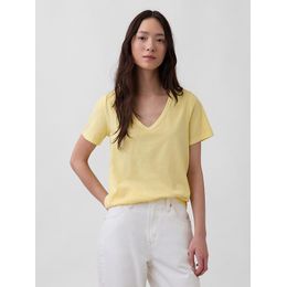 GAP Shirt in Gelb - 43% | Gr&ouml;&szlig;e L | Damen-tops