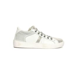 Primigi Leder-Sneakers "Universe" in Wei&szlig; - 68% | Gr&ouml;&szlig;e 28 | Kindersneakers