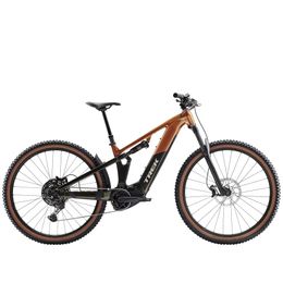 Trek Powerfly+ FS 4 (600Wh) | Gr. M | Aluminium E-MTB Marathon-Tour (100-120mm) Gr&uuml;n