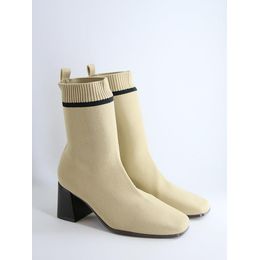 Bellucci Stiefeletten in Beige - 68% | Gr&ouml;&szlig;e 38 | Stiefeletten
