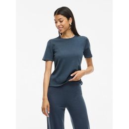 Vila Shirt "Vilipsa" in Dunkelblau - 60% | Gr&ouml;&szlig;e M | Damen-tops