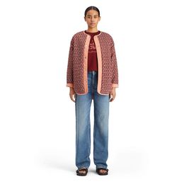 Scotch & Soda Scotch & Soda Wende-&Uuml;bergangsjacke in Bordeaux/ Aprciot - 69% | Gr&ouml;&szlig;e M | Damenjacken