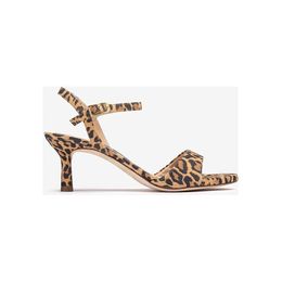 Unisa Leder-Sandaletten in Beige/ Braun - 59% | Gr&ouml;&szlig;e 41 | Damen-sandalen