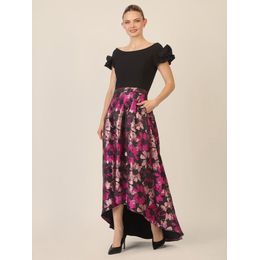 Apart Kleid in Schwarz/ Lila - 70% | Gr&ouml;&szlig;e 42 | Damen-kleider