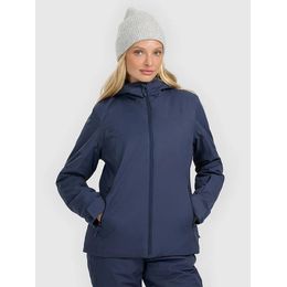 4F Ski-/ Snowboardjacke in Dunkelblau - 65% | Gr&ouml;&szlig;e XL | Damen-outdoorjacken