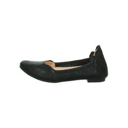 Think! Leder-Ballerinas "Balla" in Schwarz - 55% | Gr&ouml;&szlig;e 40 | Damen-ballerinas