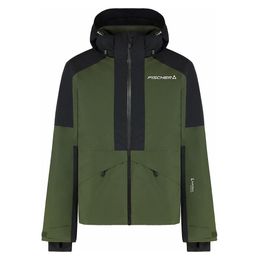 Fischer Ski-/ Snowboardjacke "Explorer" in Khaki - 67% | Gr&ouml;&szlig;e XL | Herren-outdoorjacken