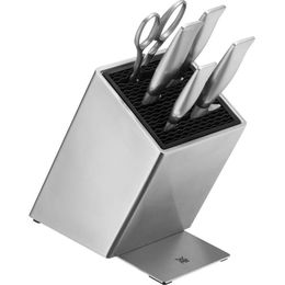 WMF Messerblock Grand Gourmet, Edelstahl, Metall, 6-teilig, Kochen, K&uuml;chenmesser, Messersets