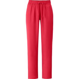 CR&Eacute;ATION L Damen Schlupfhose in strukturierter Qualit&auml;t erdbeere Gr&ouml;&szlig;e 19
