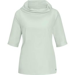 CREATION L PREMIUM Damen Kurzarmbluse mit l&auml;ngerem Halbarm zartmint Gr&ouml;&szlig;e 38