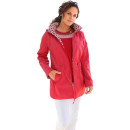 CR&Eacute;ATION L Damen Funktionsjacke mit innovativer Ausr&uuml;stung rot Gr&ouml;&szlig;e 20