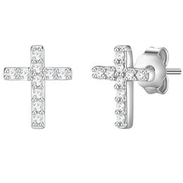 Glanzst&uuml;cke M&uuml;nchen Paar Ohrstecker GLANZST&Uuml;CKE M&Uuml;NCHEN "Set: GSM228", silber (silber, wei&szlig;), Ohrringe, Damen, 7,9,mit Steinen, Silber 925 (Sterlingsilber), aus Sterling Silber