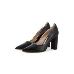 Evita NATALIA Damen Pumps - Glattleder Schwarz - 40
