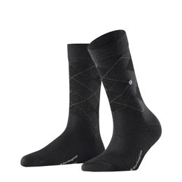 Socken Burlington "Marylebone Glitter", Damen, Gr. 36-41, schwarz, Materialmix, Argyle-Muster, Socken Socken, Einheitsgr&ouml;&szlig;e 36-41, Argyle-Muster, Lurex-F&auml;den, w&auml;rmend