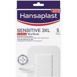 Beiersdorf AG Hansaplast Sensitive Wundverband steril 10x15 cm 5 St